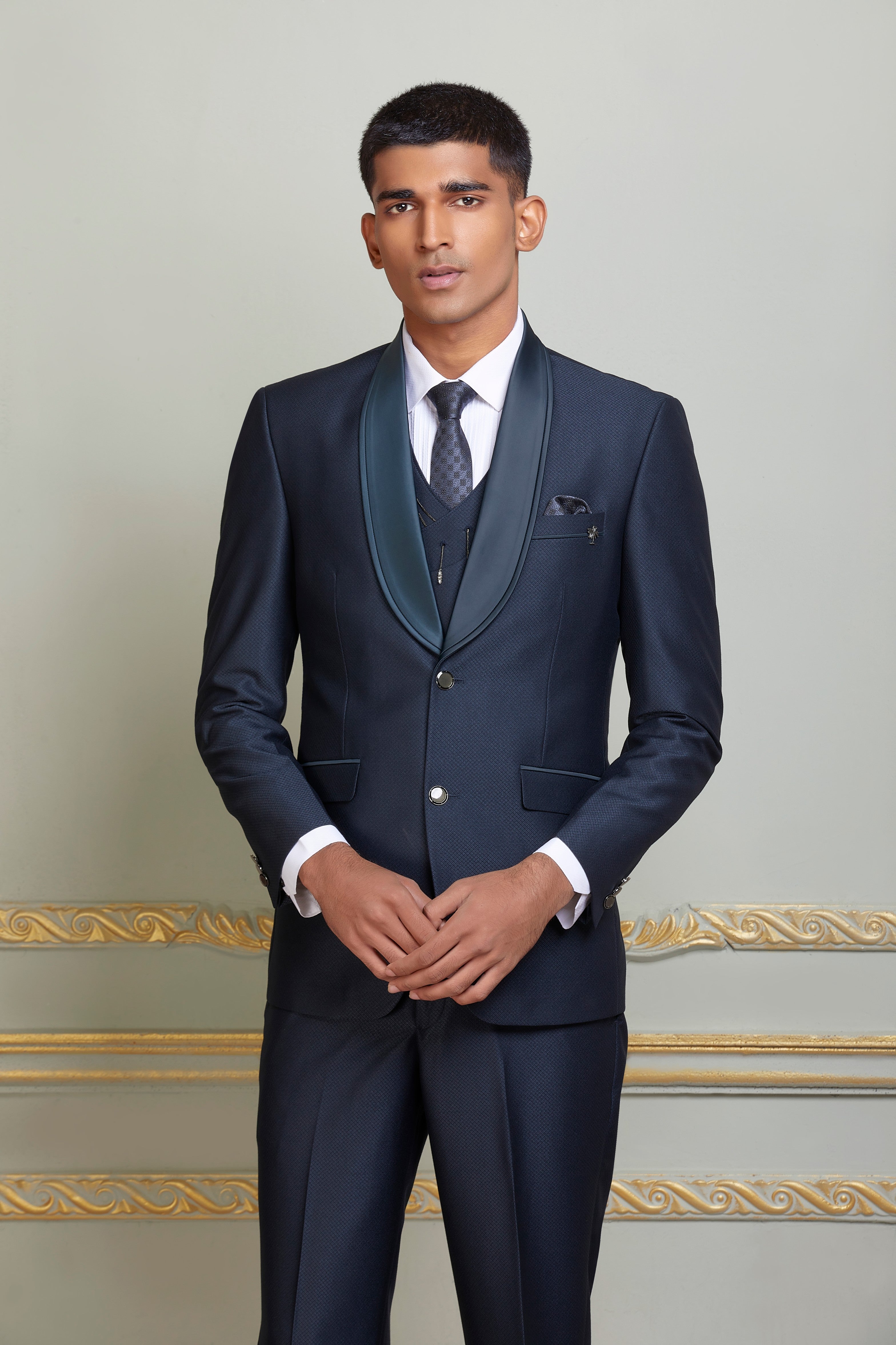 Blue Coloured 5 Piece suit– Frontier Phagwara